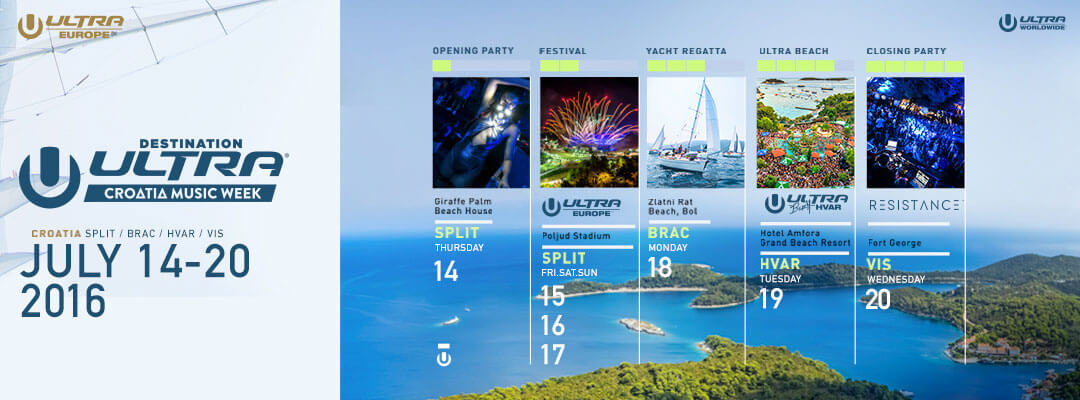 Ultra Europe - July 15, 16, 17 2016