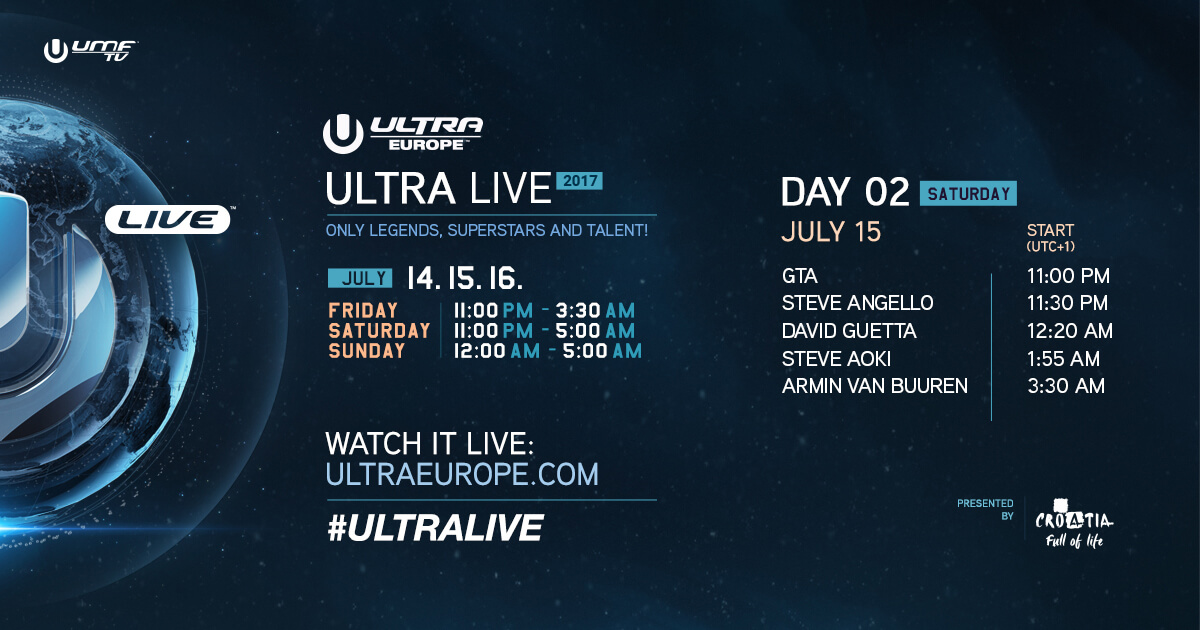ULTRA LIVE - Ultra Europe 2017