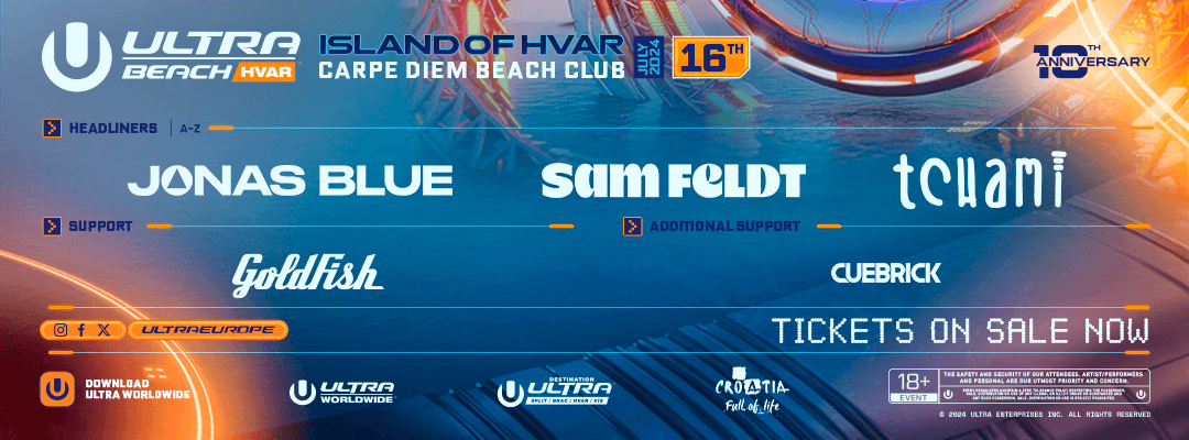 Ultra Europe - Jul. 12, 13, 14 2024