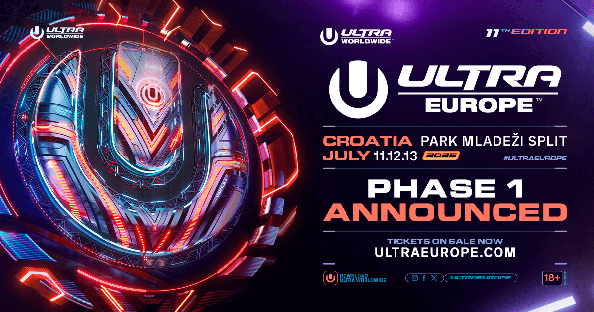 Lineup - Ultra Europe July 11, 12, 13 — 2025
